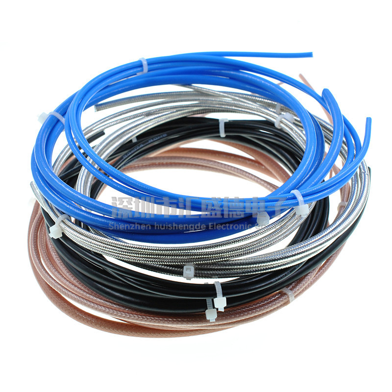 RG142 RG58 RG316 RG178 RG174 RF1.13 射频同轴线屏蔽线镀银线-阿里巴巴