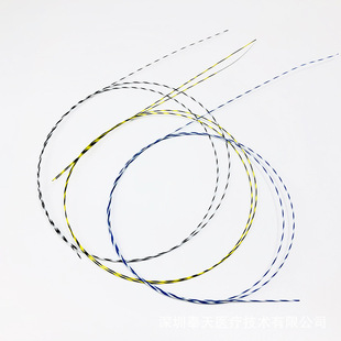 导引钢丝导丝亲水涂层导丝PTFE热缩管导丝 斑马导丝-阿里巴巴