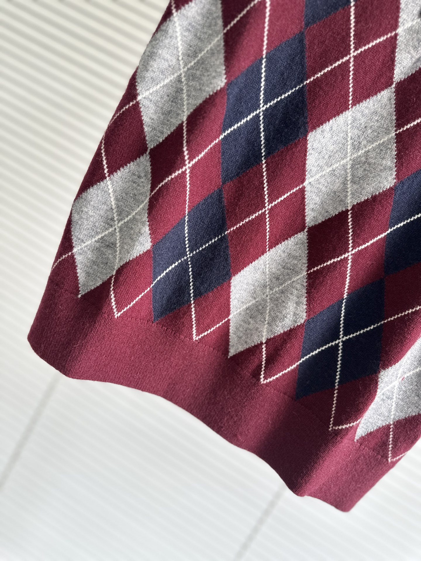 南油28复古polo衫短袖女夏季菱格撞色拼接针织短袖修身显瘦上衣-阿里巴巴