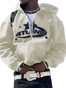 4tune Full Zip Hoodie 4tune全拉链卫衣美式青少年开衫拉链外套-阿里巴巴