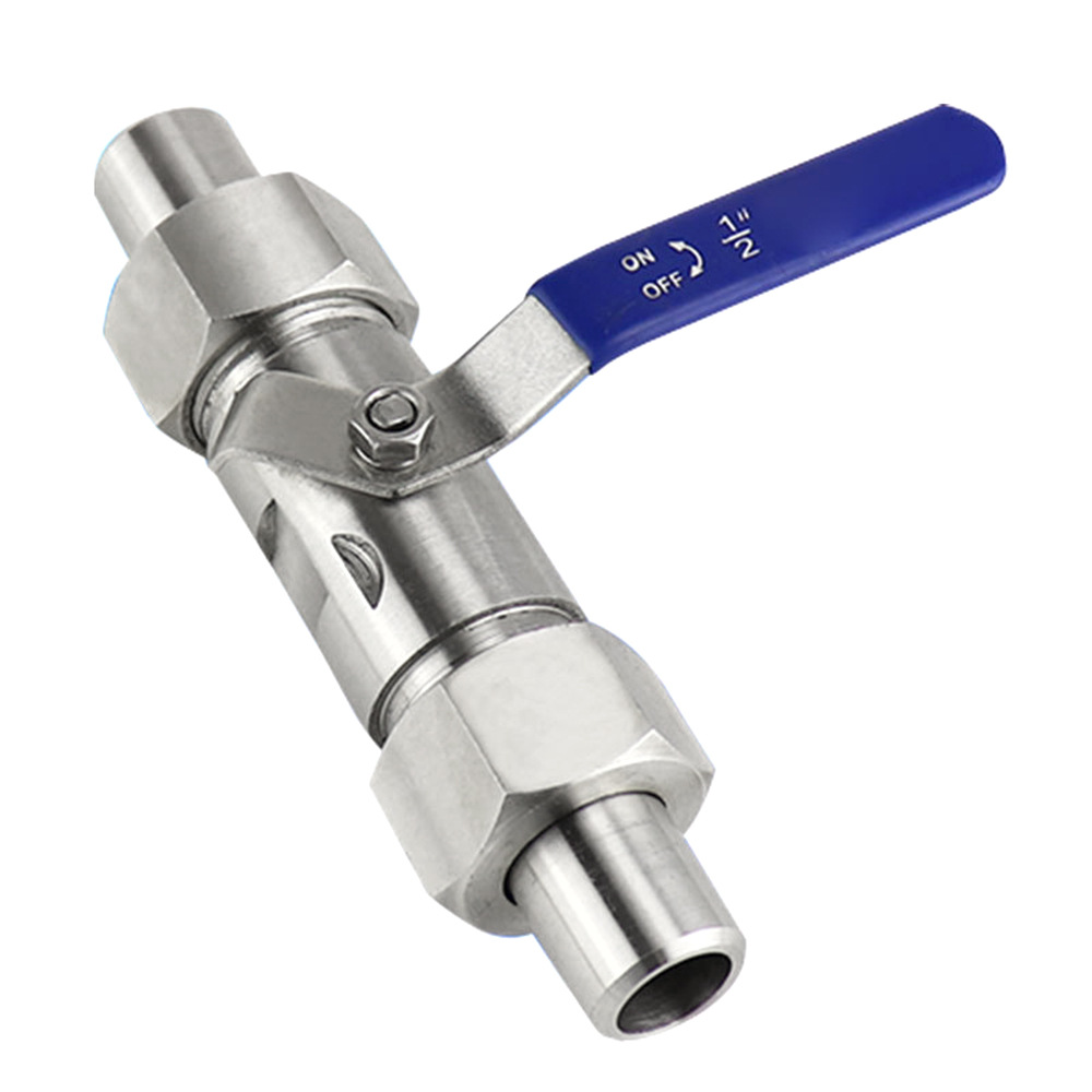 不锈钢广式对焊球阀 活接式焊接球阀 Q21F-16P DN15 20 25 32 40-阿里巴巴