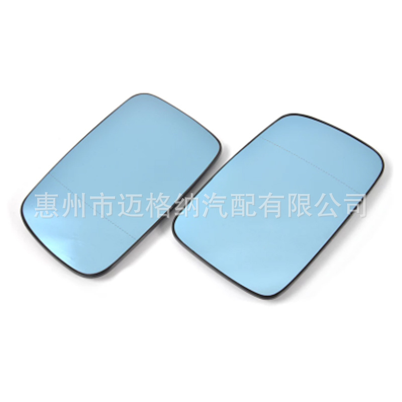 适用于宝马 7系 E46,E65 E66 E67 镜片后视镜片倒车反光镜蓝镜片-阿里巴巴