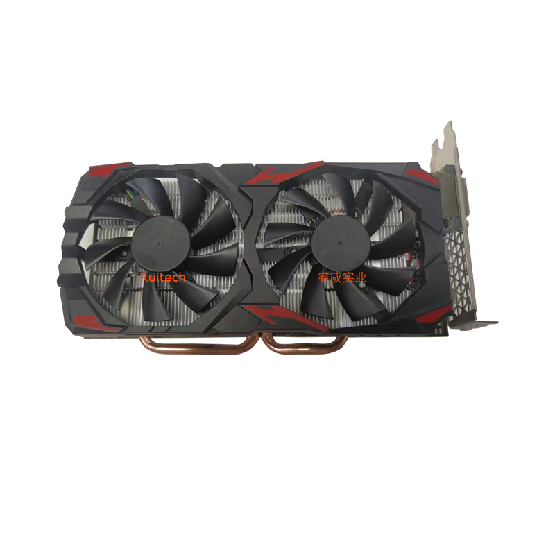 RX580 8GB 2048SP 5接口标准版 高清游戏显卡台式机吃鸡游戏显-阿里巴巴