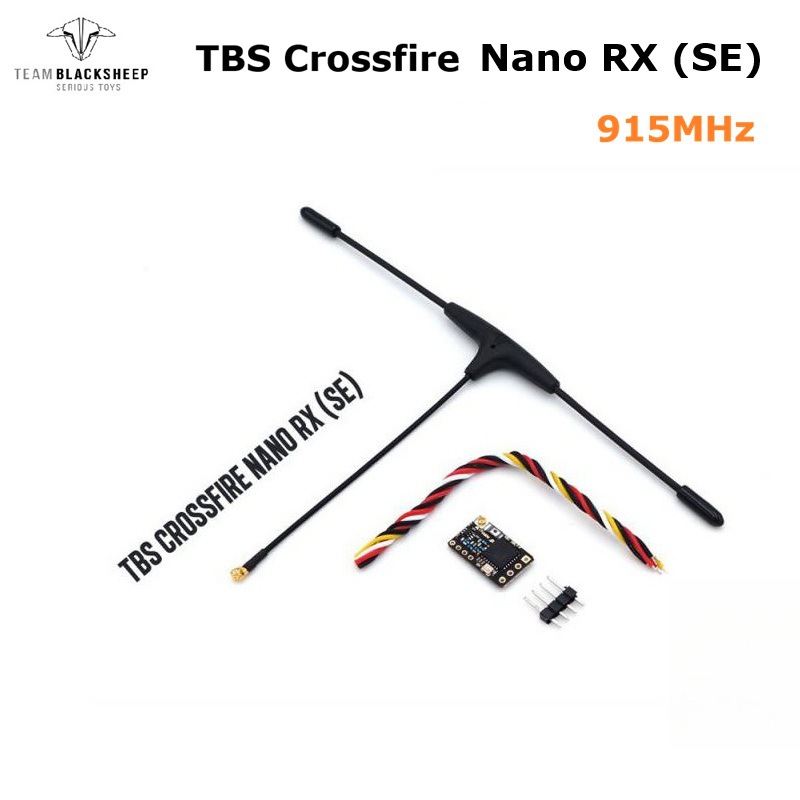 TBS Crossfire Nano RX (SE) 接收机 915MHz包含T天线V2版本黑羊-阿里巴巴