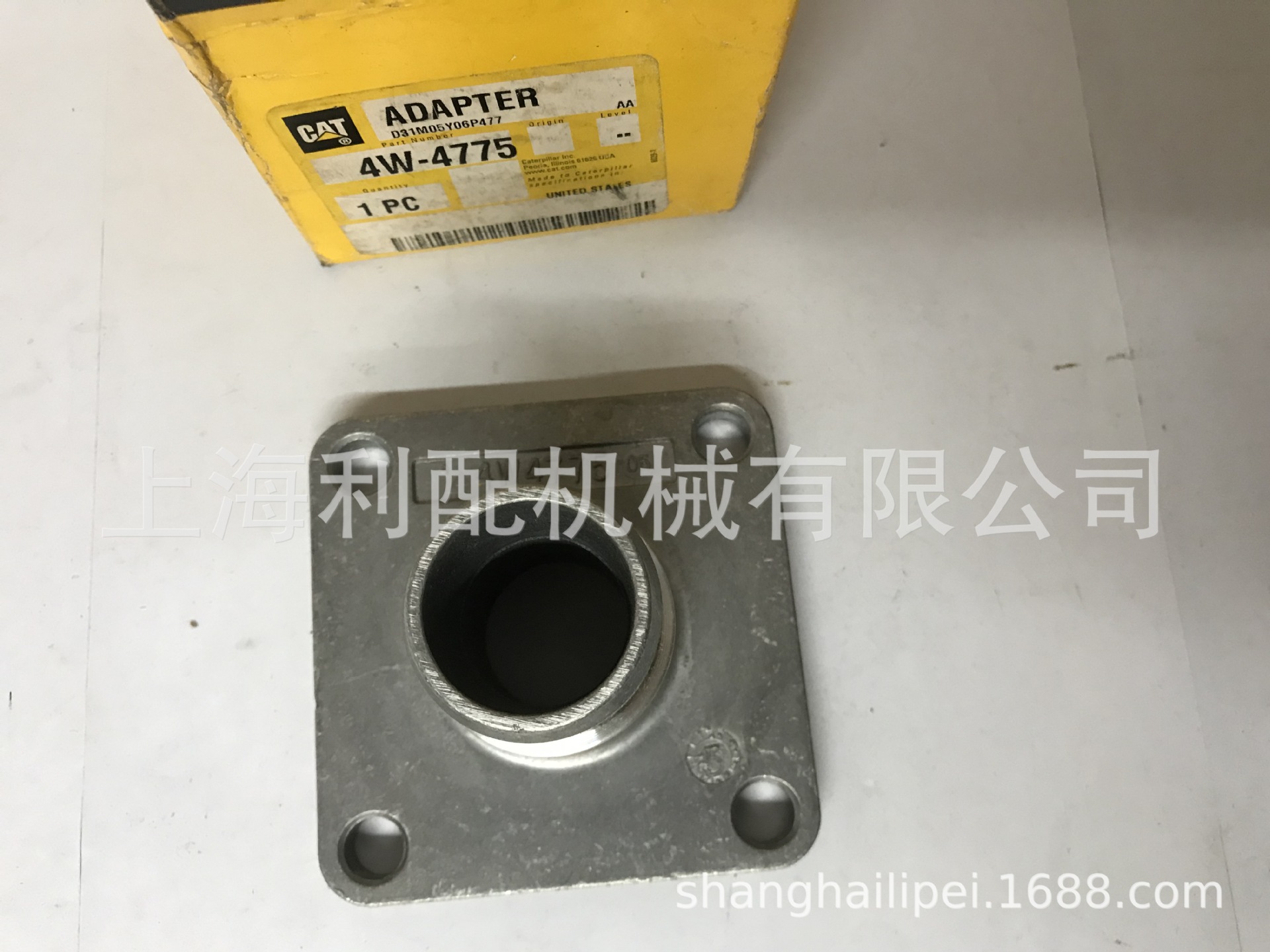 卡特彼勒980G 980C 980F 适配器接头4W4775 4W-4775-阿里巴巴