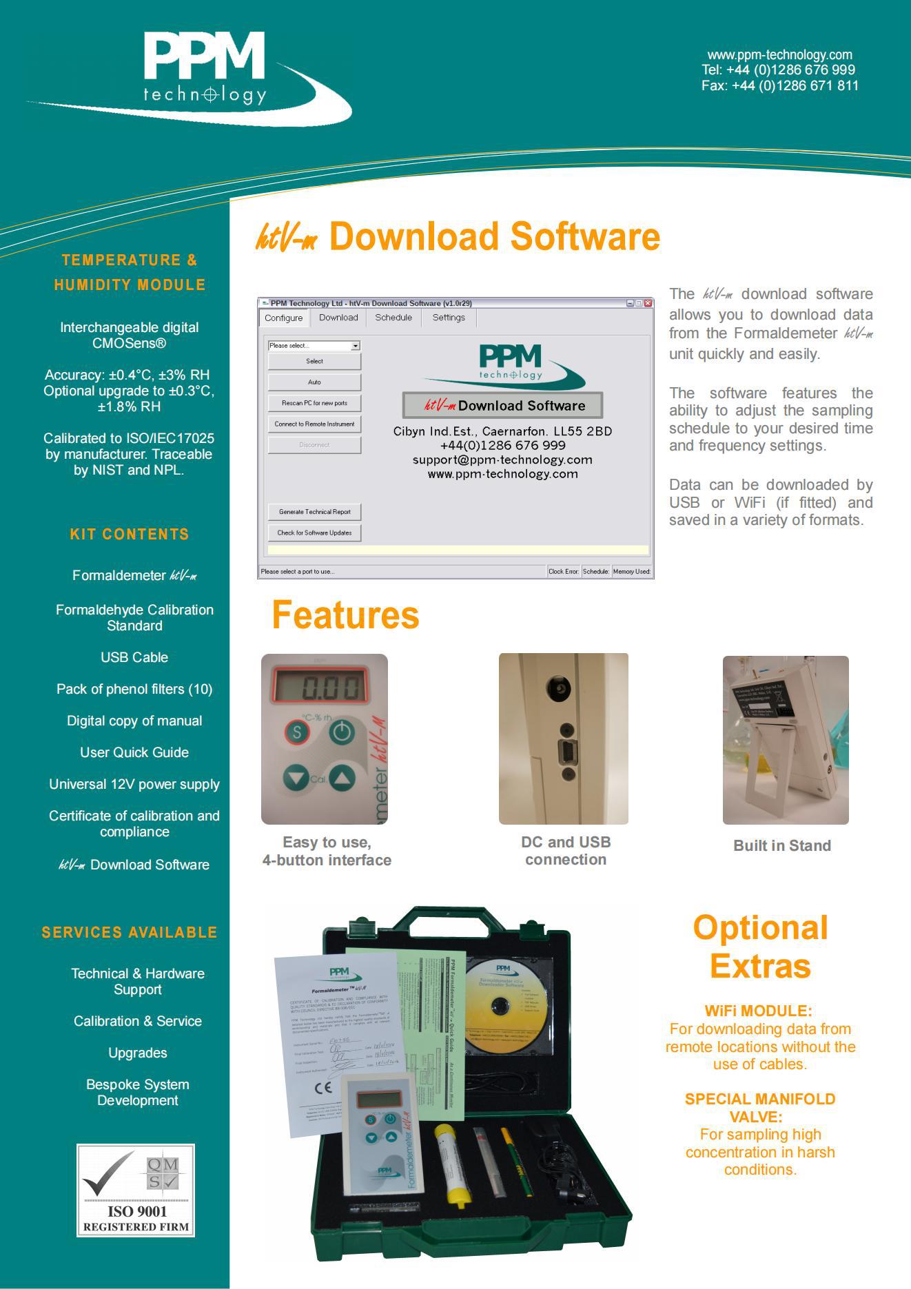 英国PPM 甲醛检测仪 HTV-M, 有数据存储功能-阿里巴巴