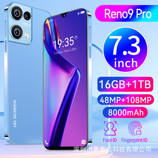 新Reno9pro虾皮 Lazada跨境手机7.3寸高清全网通外贸海外现货批发-阿里巴巴