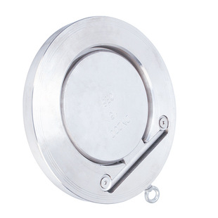 H74W-16P对夹单瓣止回阀 薄型对夹止回阀 304薄型止回阀-阿里巴巴