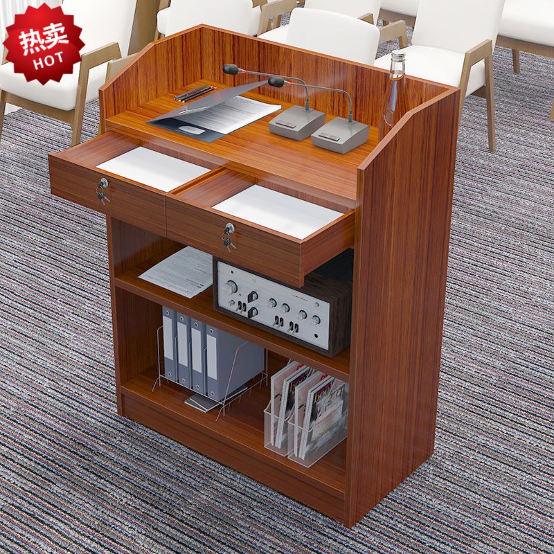 jgz Lecture Desk Cashier Small Speech Desk Host Client Desk Conference ...