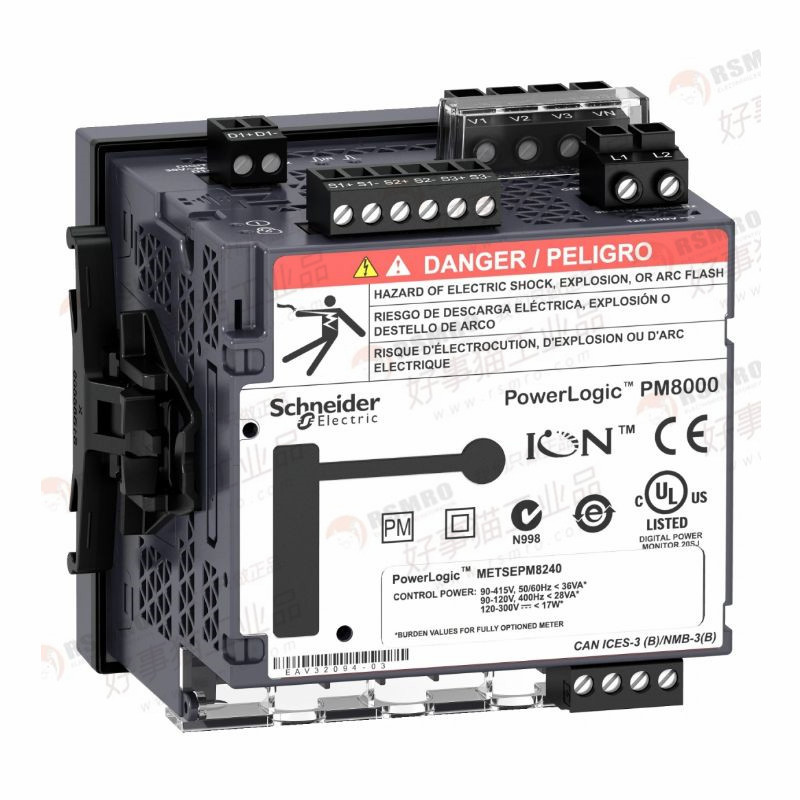 METSEPM8240施耐德电能质量计电力数字仪表PowerLogic PM8000系列-阿里巴巴