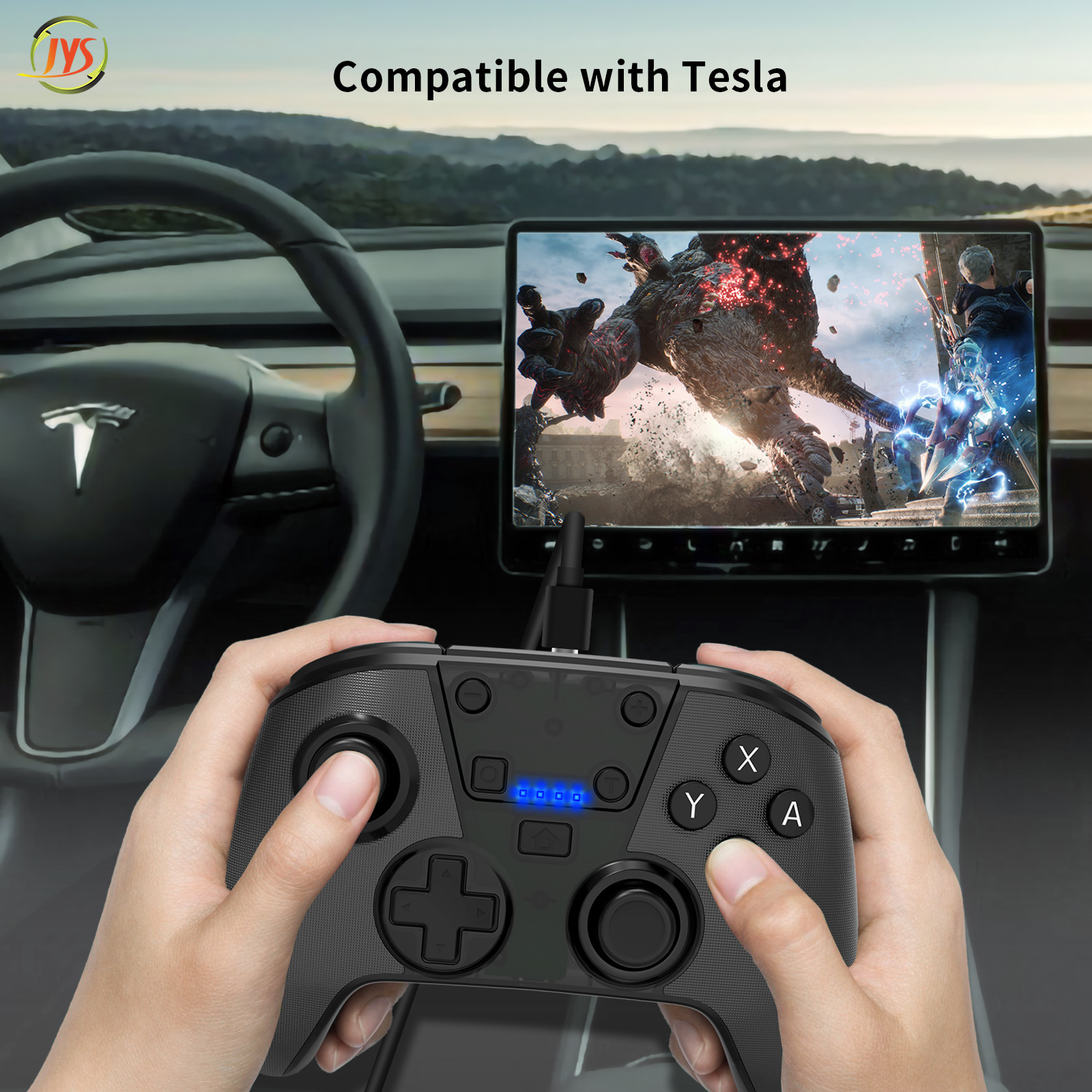 Switch/SwitchOLED/Lite/PC/Steam Deck/特斯拉多合一游戏手柄-阿里巴巴