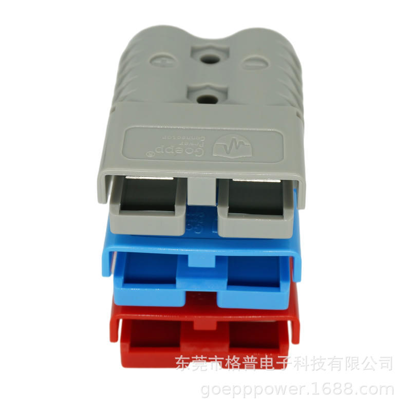 GOEPP大电流洗地机插头UPS电动车空调电源充电连接器120A高电流-阿里巴巴