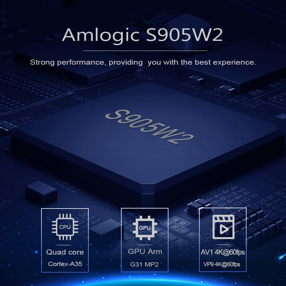 新款T95W2 S905w2 安卓11.0智能高清网络电视机顶盒双频带蓝牙-阿里巴巴