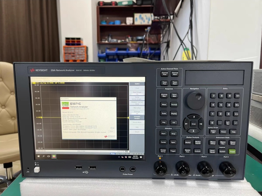 Keysight是德E5071C矢量网络分析仪Agilent安捷伦E5071C 9kHz-20G-阿里巴巴