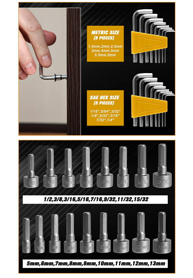 131pc磁性螺丝刀批头组合手动手持一字十字家用汽修便携式工具箱-阿里巴巴