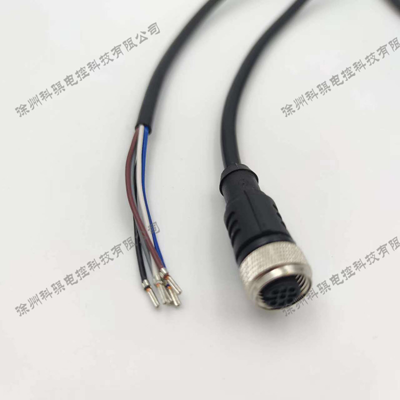 吉诺EK4.5-2M/P00 M12五芯插座连线 原装现货-阿里巴巴