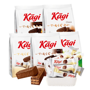 kagi卡奇巧克力威化饼干瑞士进口多口味休闲零食夹心饼干独立包装-阿里巴巴
