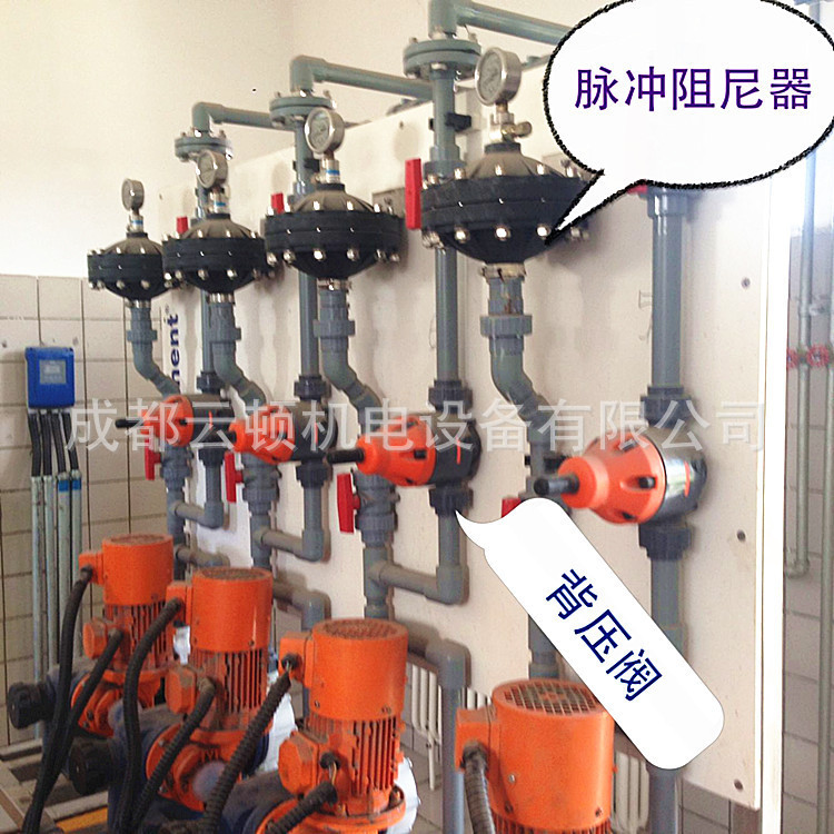 膜片式脉动阻尼器 隔膜式脉冲阻尼器 阻尼器DN15-50不锈钢/PVDF-阿里巴巴