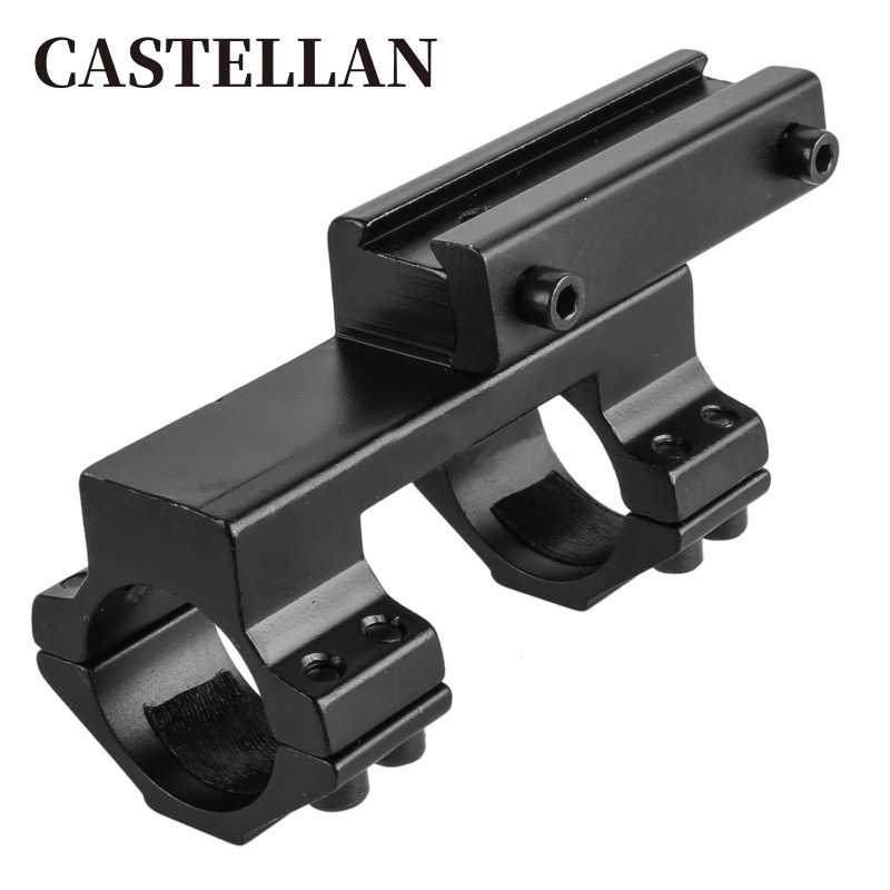 25.4mm连体管夹瞄管夹11mm卡槽瞄准镜连体管夹 后延支架管夹瞄管-阿里巴巴