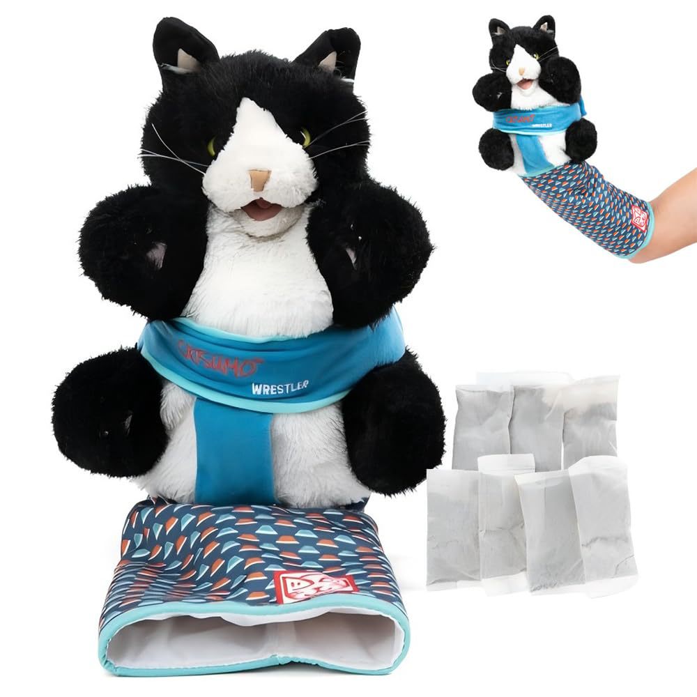 Cats Hand Puppets Plush Animal Toys 猫咪手偶毛绒玩具-阿里巴巴