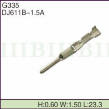 DJ611B-1.5A 端子 7114-1300/7114-1301 接插件铜端子 G335-阿里巴巴