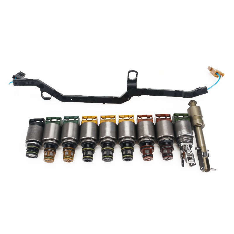适用于宝马奥迪现代汽车配件 6HP21自动变速箱电磁阀九套件和线束-阿里巴巴