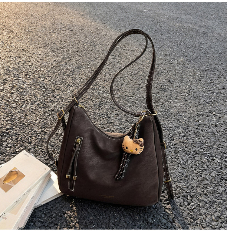 可定制大容量休闲简约通勤单肩手提洋气2025冬季女式斜挎双肩包包-阿里巴巴