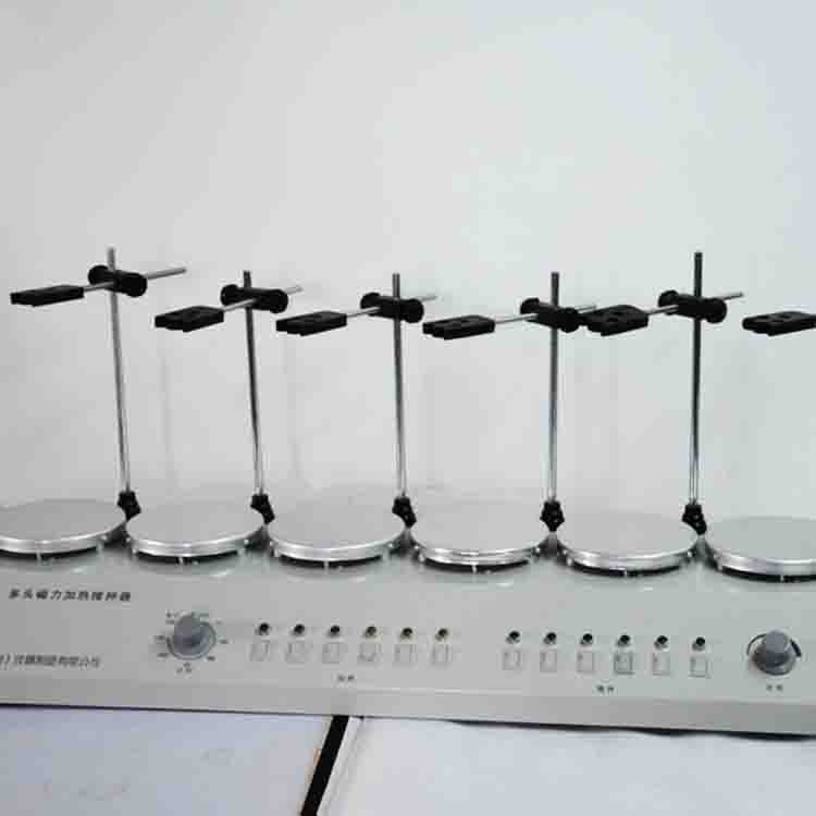 国华仪器 HJ-6多头磁力加热搅拌器（6头）可定时无极调速-阿里巴巴