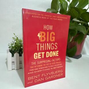 英文原版 How Big Things Get Done 大事如何做成 项目管理-阿里巴巴