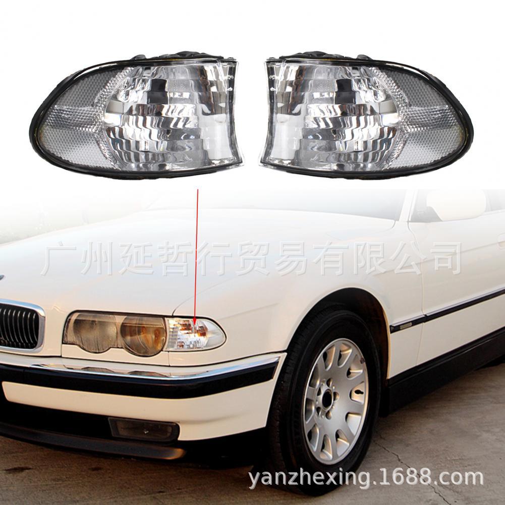 适用于99-01年宝马7系E38汽车前大灯转向灯前角灯边灯63138379108-阿里巴巴