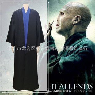 哈利波特伏地魔魔法长袍舞台表演cos服万圣节cosplay服装-阿里巴巴