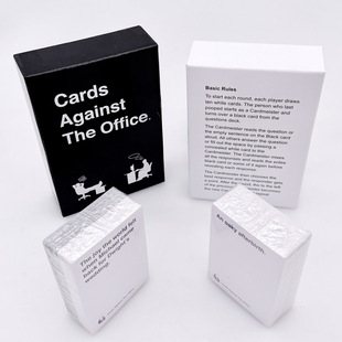 Cards Against the Office 针对成人办公室趣味派对游戏纸牌现货-阿里巴巴
