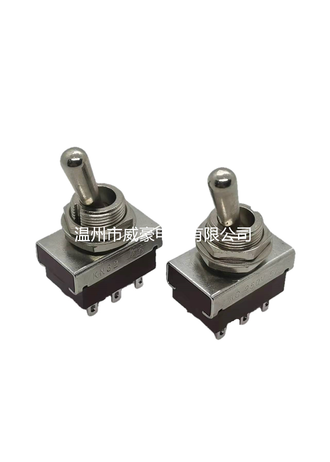 钮子开关 KN32系列 焊脚六脚二档 金属圆柄 按钮开关-阿里巴巴