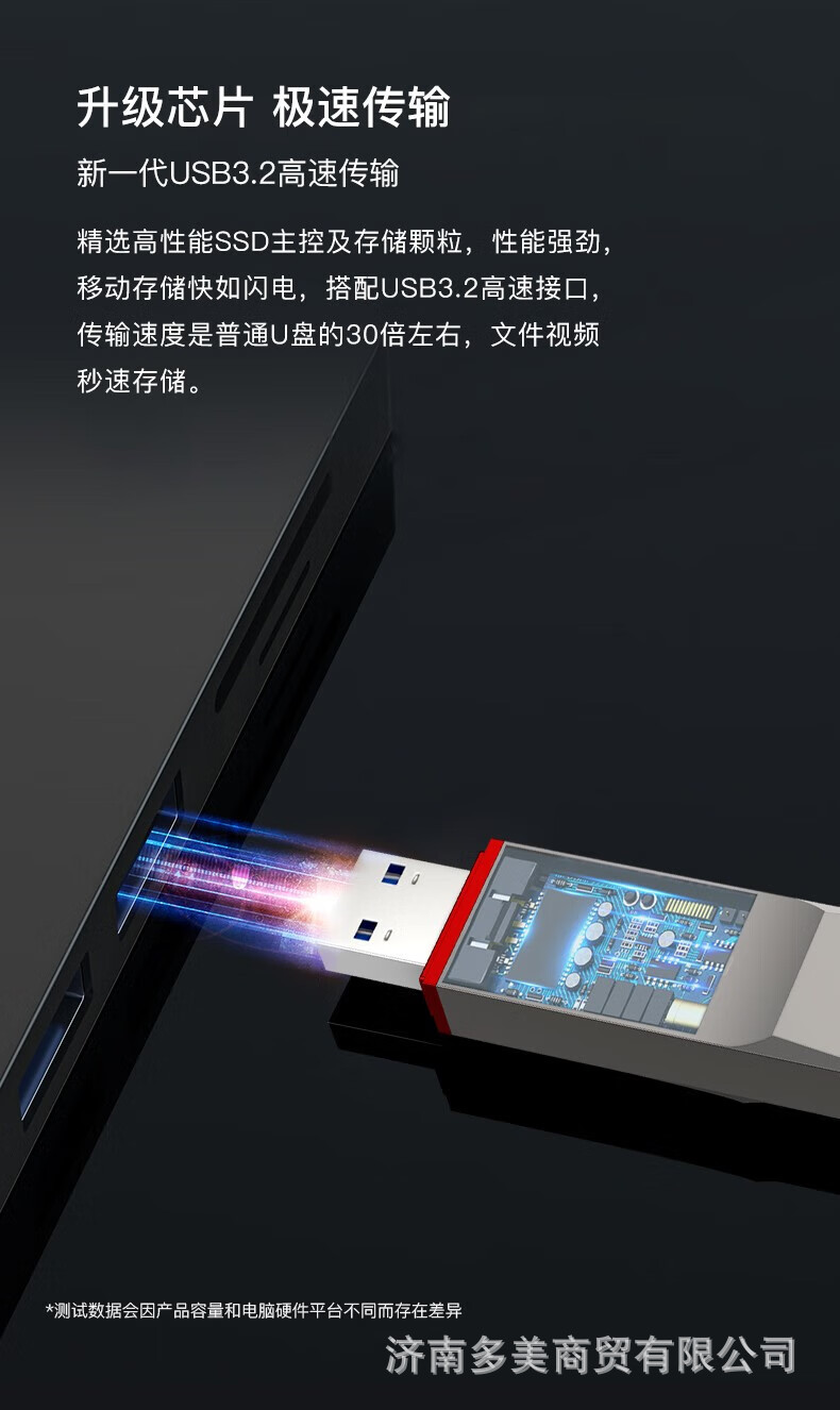 TU280PRO双接口联想U盘适用手机电脑256G 高速USB3.2固态联想 u盘-阿里巴巴