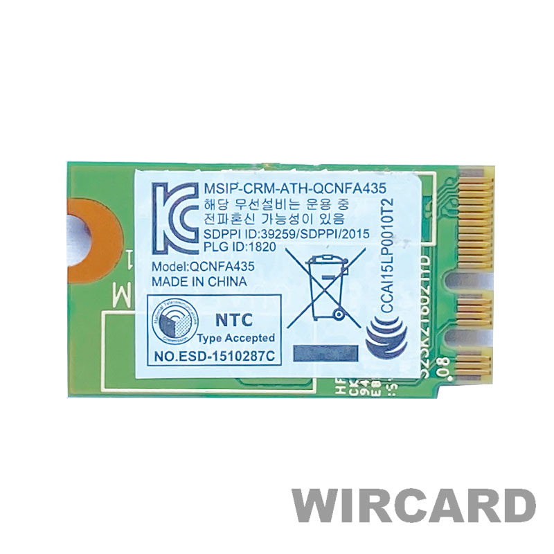 高通QCNFA435 QCA9377 NGFF 5G笔记本双频内置AC无线网卡4.1蓝牙-阿里巴巴