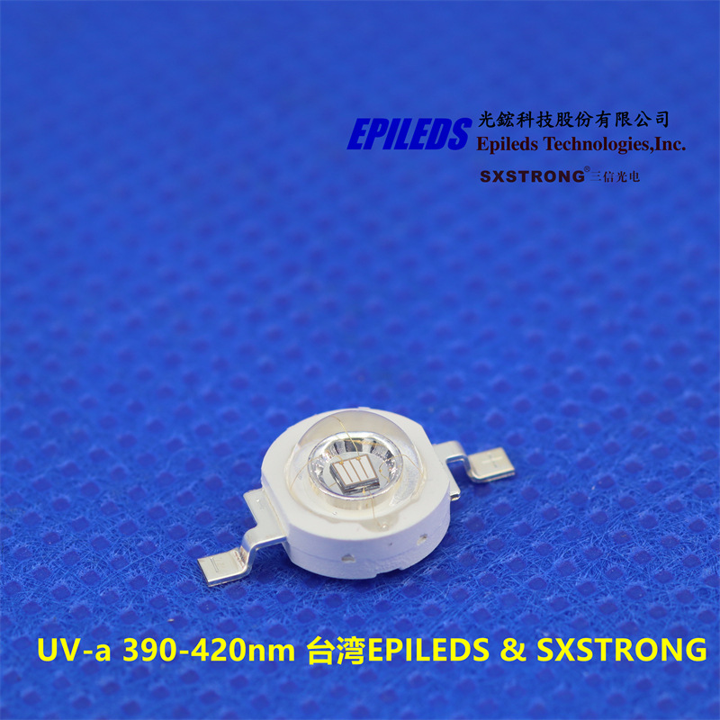 厂家直供3w紫光大功率led灯珠台湾光宏芯片395nm405nmUV固化灯厂-阿里巴巴