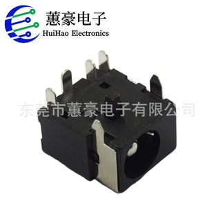 DC插座 DC-044C-6P金属外壳 耐高温充电母座 Jack 直流电源接口-阿里巴巴