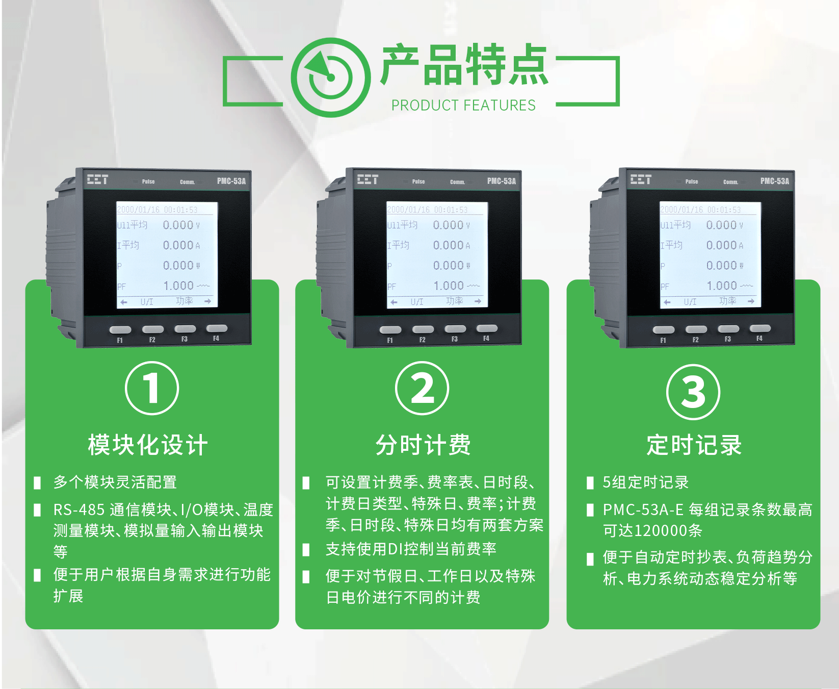 深圳中电技术PMC-53A三相多功能智能电表 带UL/CE认证 可出口-阿里巴巴