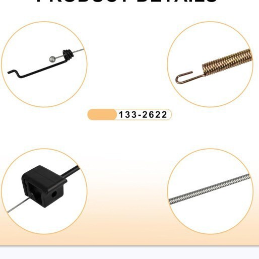 跨境 133-2622 商用制动电缆 1332622 121-2310 控制电缆 拉线-阿里巴巴