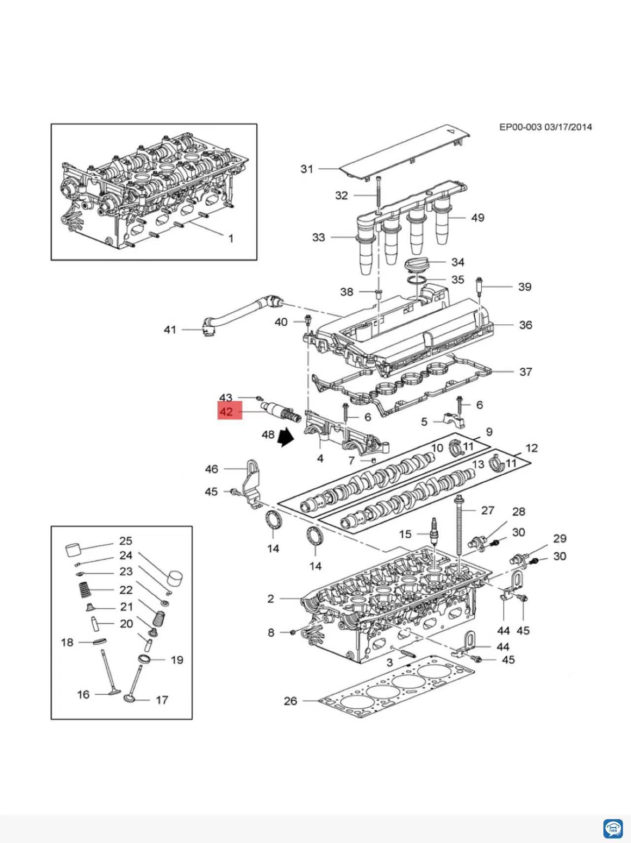 55567050适用于英朗雪佛兰科鲁兹欧宝凸轮轴电磁阀 偏心轴电磁阀-阿里巴巴