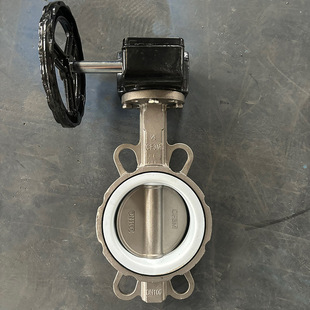 涡轮不锈钢对夹蝶阀 蜗轮304不锈钢蝶阀厂家供应河北D371F-16RL-阿里巴巴
