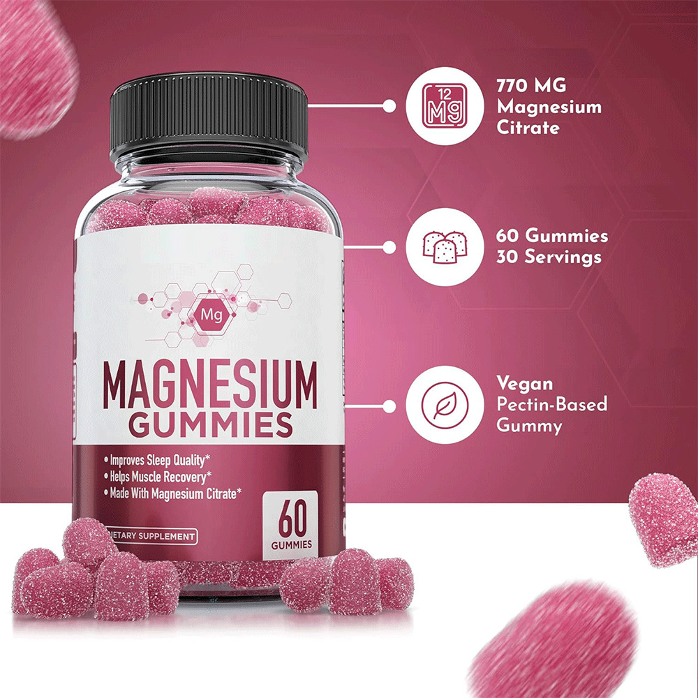 接外贸单代工甘氨酸镁软糖 Magnesium glyci 软糖oem跨境亚马逊-阿里巴巴