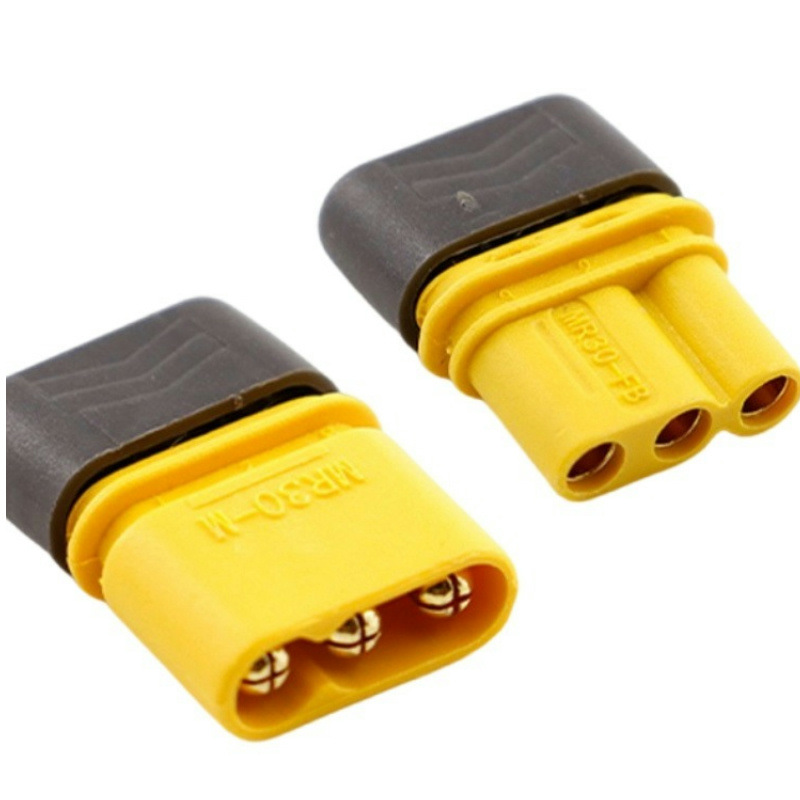 MR30-M MR30PB MR30-PW直角板式卧式航模插头XT30三芯版AMASS配件-阿里巴巴