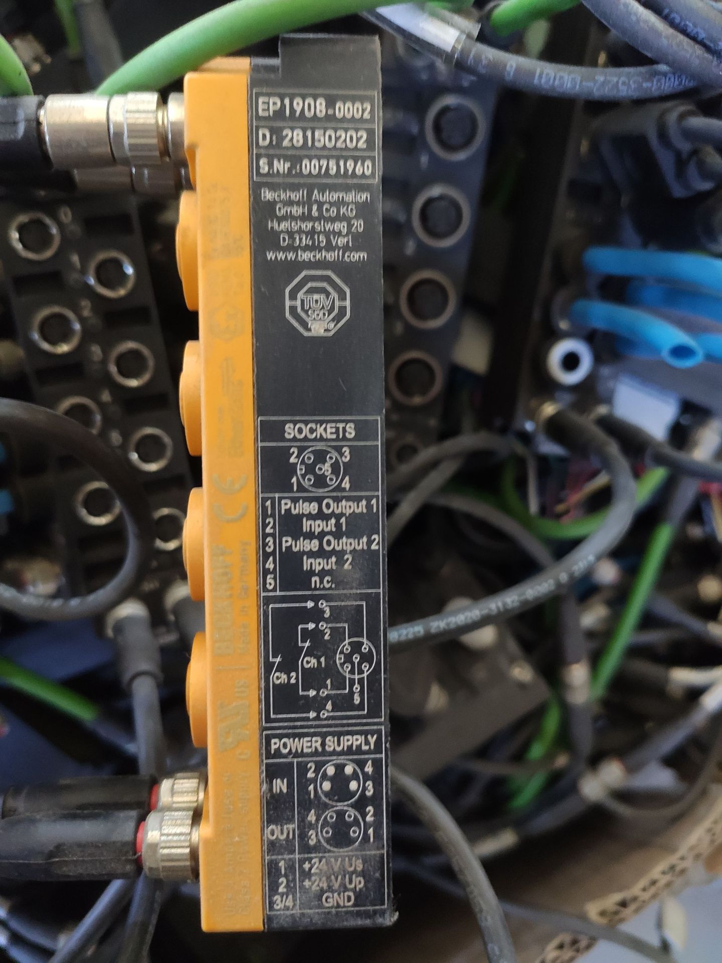 【倍福】德国BECKHOFF EP1908-0002现场总线模块 议价-阿里巴巴