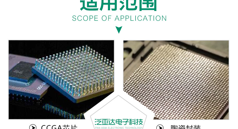 CCGA铜柱集成电路芯片CBGA半导体芯片POP叠层封装预成型垫片铜片-阿里巴巴