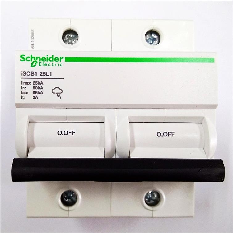 iSCB1防雷浪涌保护器1P/2P/3P/4P专用后备保护装置15/25KA-阿里巴巴