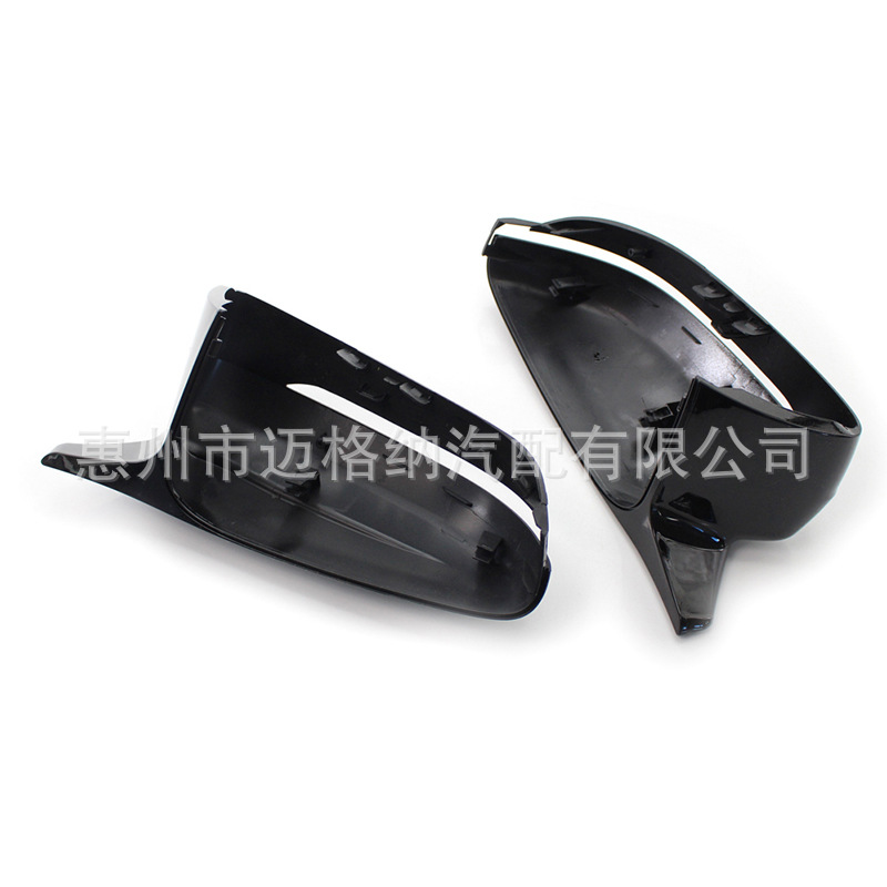 适用宝马3系5系7系G20 G30牛角亮黑倒车镜后视镜镜壳外壳镜罩外罩-阿里巴巴