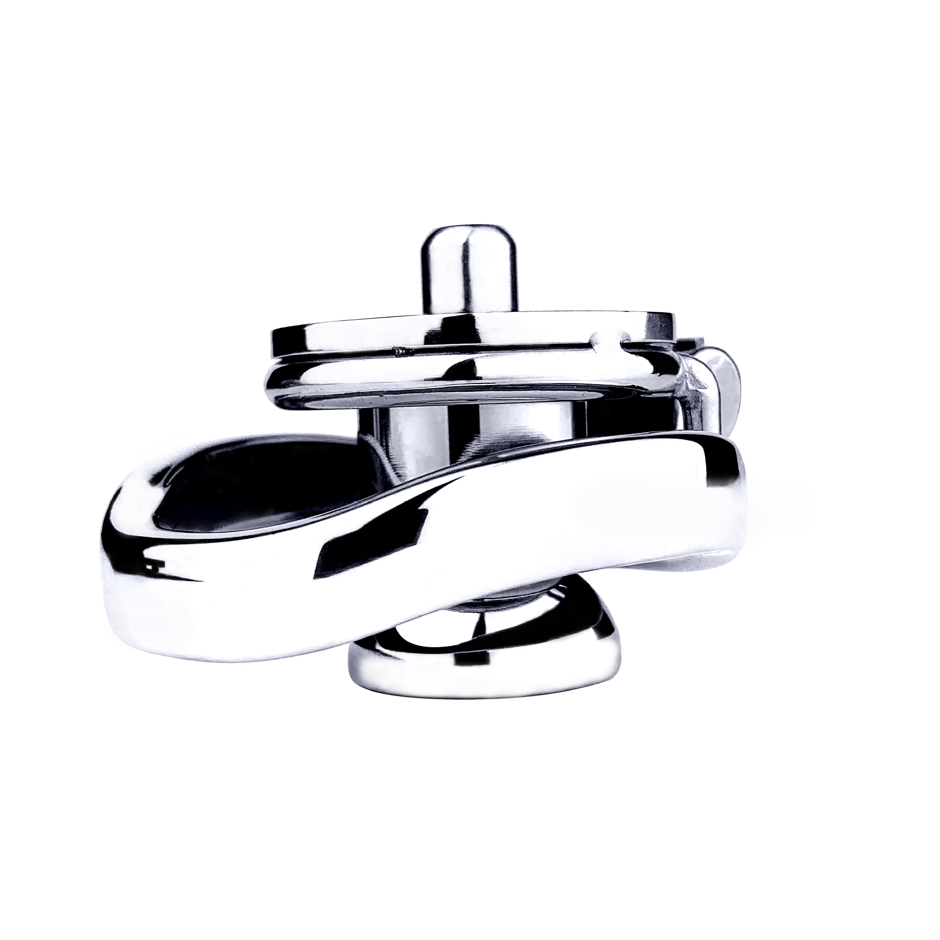 FRRK-402金属平板贞操锁负数CB锁搭配硅胶假阴茎可通水男性男用-阿里巴巴