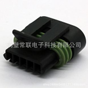 12162825 原装正品德尔福5孔护套防水公母塑壳插头车用线束对接-阿里巴巴
