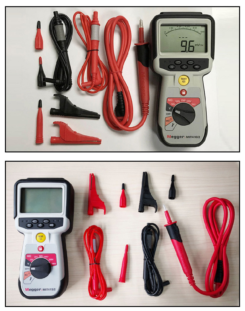 绝缘电阻仪MEGGER兆欧表MIT481/2数字摇表MIT420/2蓝牙连接-阿里巴巴